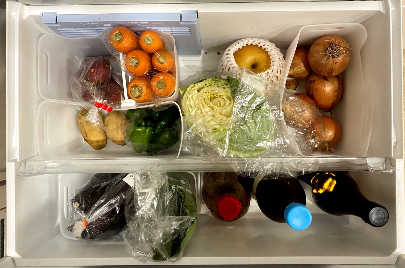 [セリア]やわらか野菜ストッカーで野菜室に秩序を！その特徴を紹介 | コダテ生活