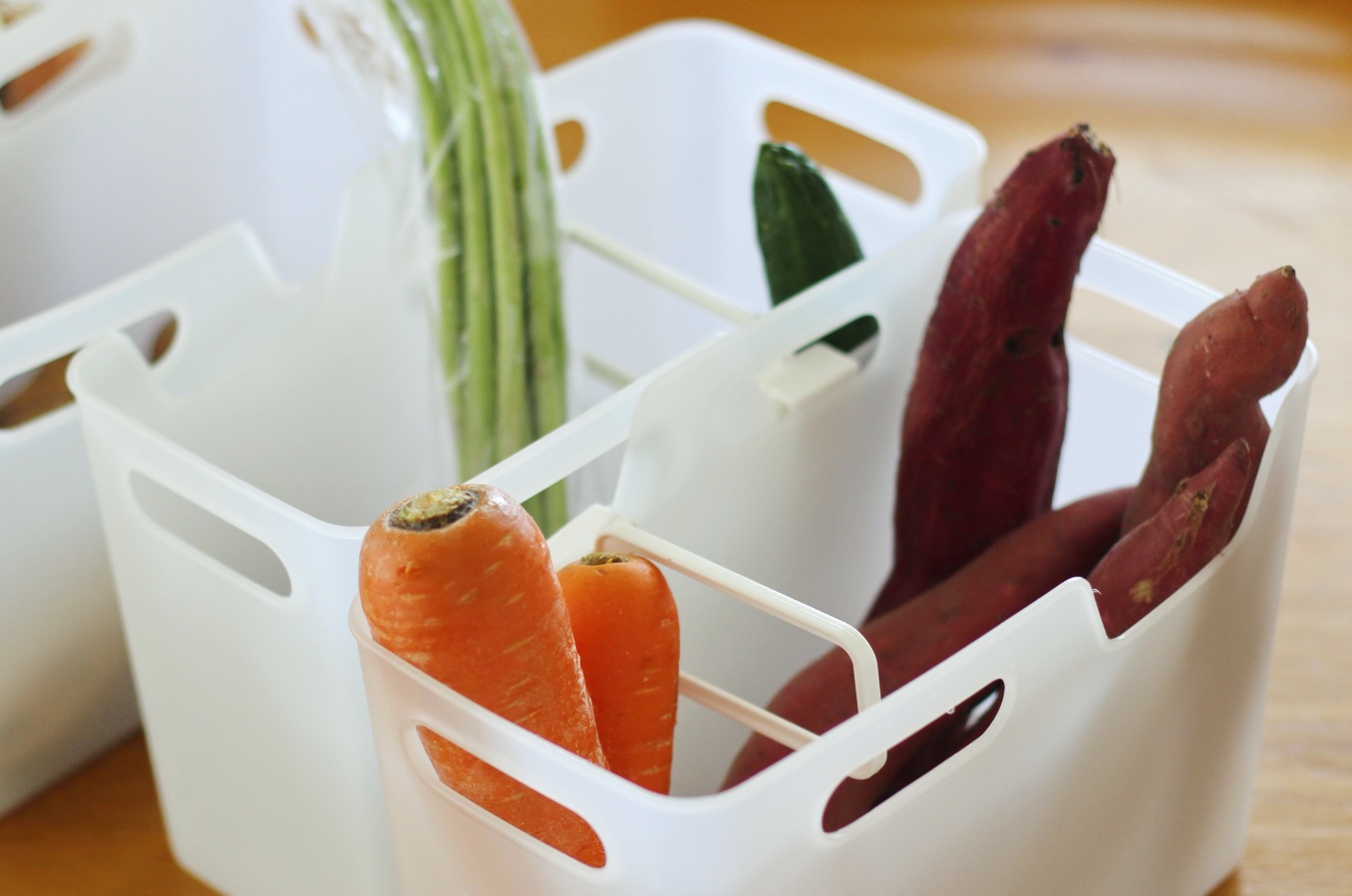 [セリア]やわらか野菜ストッカーで野菜室に秩序を！その特徴を紹介 | コダテ生活